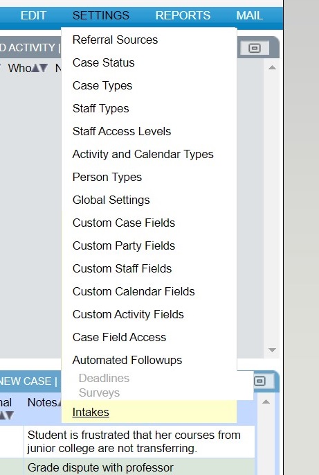 Caseload Manager Support Caseload Manager Support
