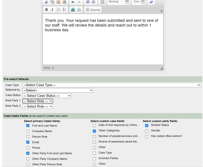 Caseload Manager Support Caseload Manager Support